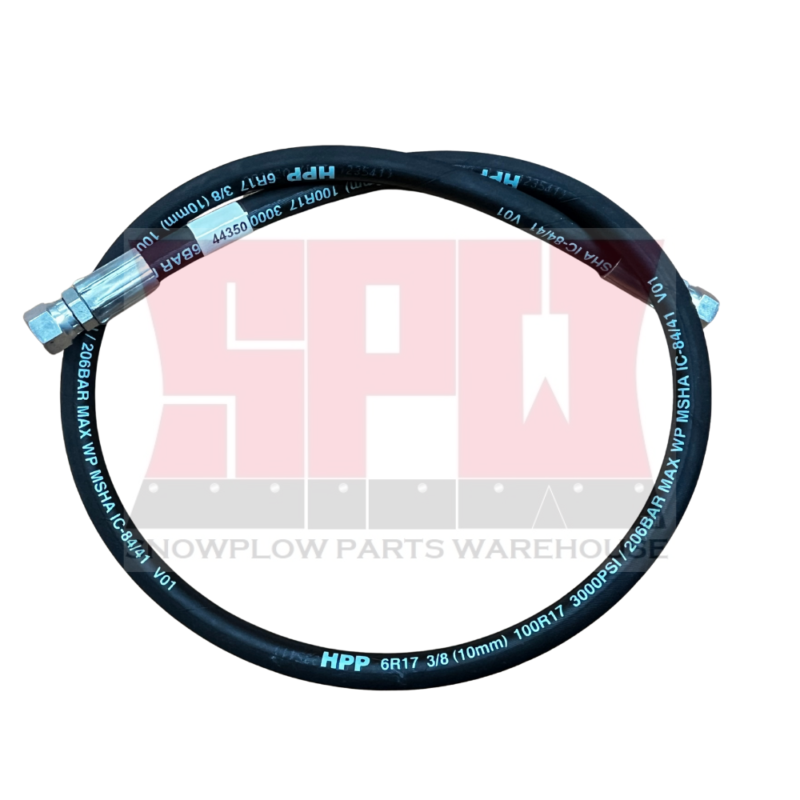 44350 WESTERN 3/8" x 45" Rubber Hydraulic Hose With FJIC Ends ...