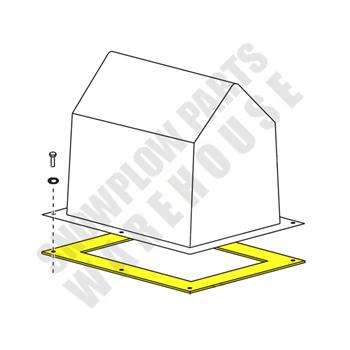 95333 WESTERN GASKET LOW PRO MOTOR CAP | Snowplow Parts Warehouse